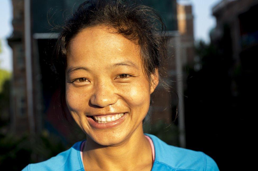From teenage guerrilla to top athlete - BBC News
