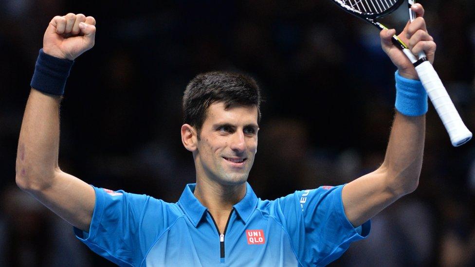 Djokovic ends best season with historic win - BBC Newsround