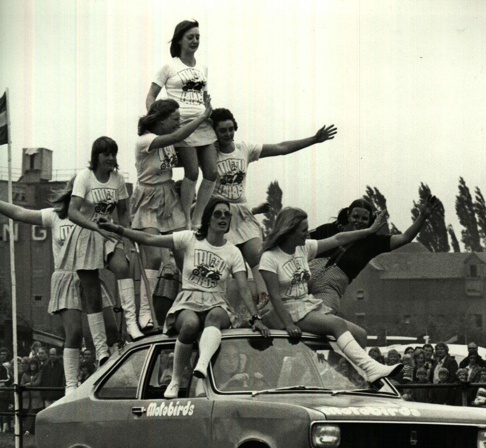 Fearless Motobirds reunite after 40 years apart - BBC News