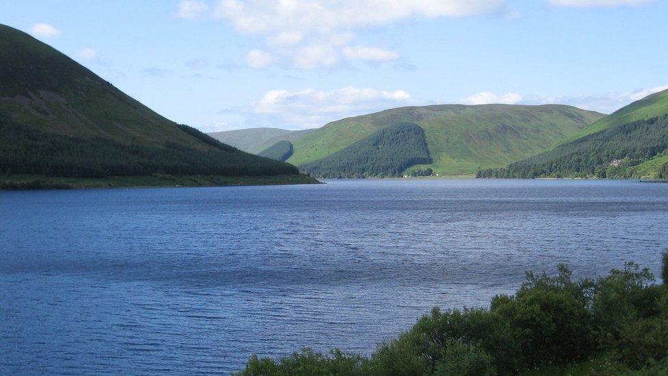 St Mary's Loch works helped Selkirk's flood fight - BBC News