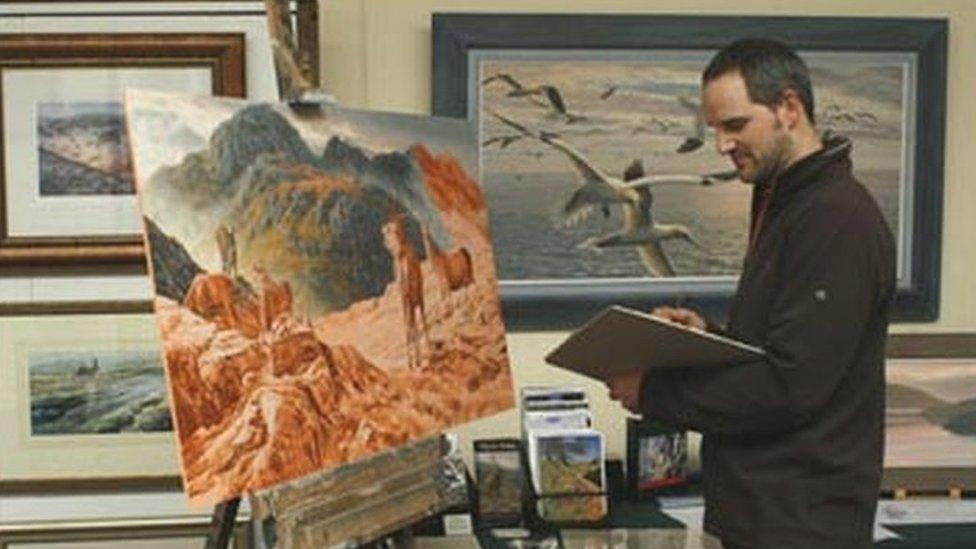 'I had no idea my print was for Justin Timberlake' - BBC News