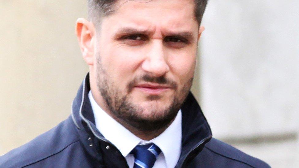 Banker jailed for ice-cream robbery bid in Kilwinning - BBC News