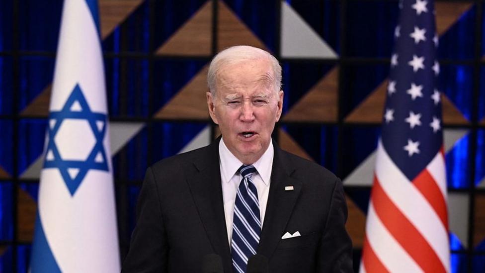 Biden facing growing internal dissent over Israel's Gaza campaign - BBC News