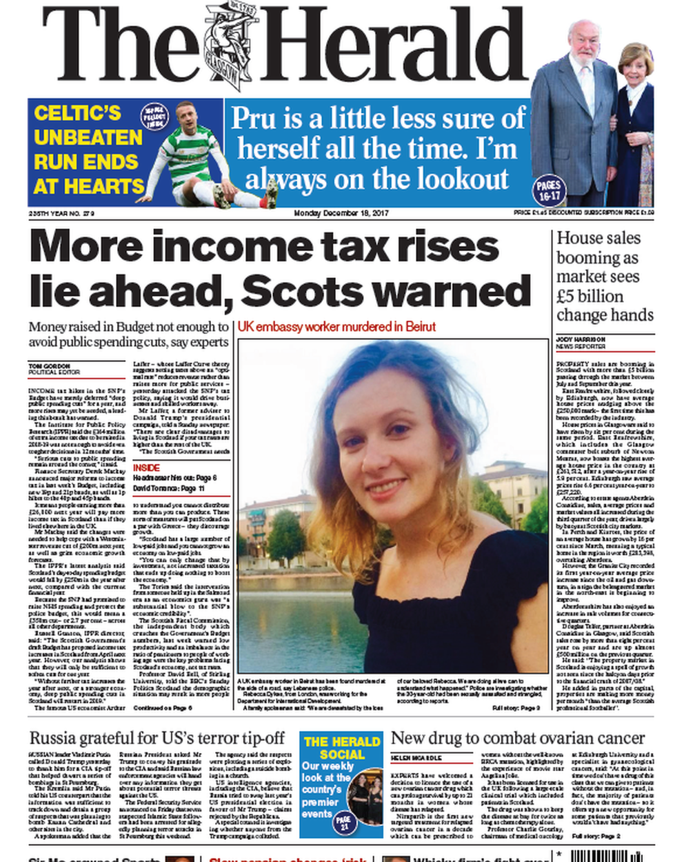 The papers: Warning of more tax rises - BBC News