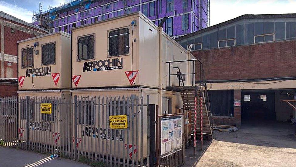 Pochin: Building firm collapses with 120 jobs under threat - BBC News