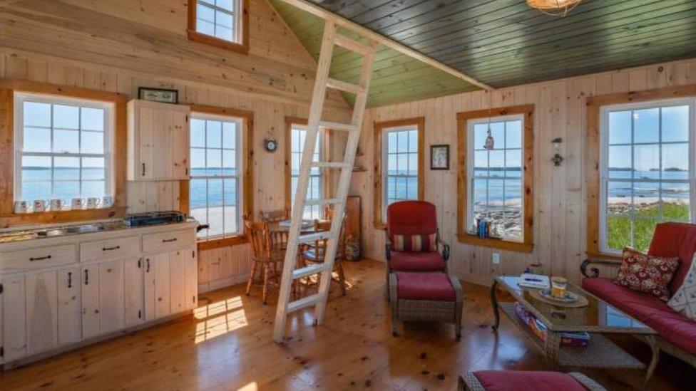 Remote house in the middle of the sea up for sale - BBC Newsround