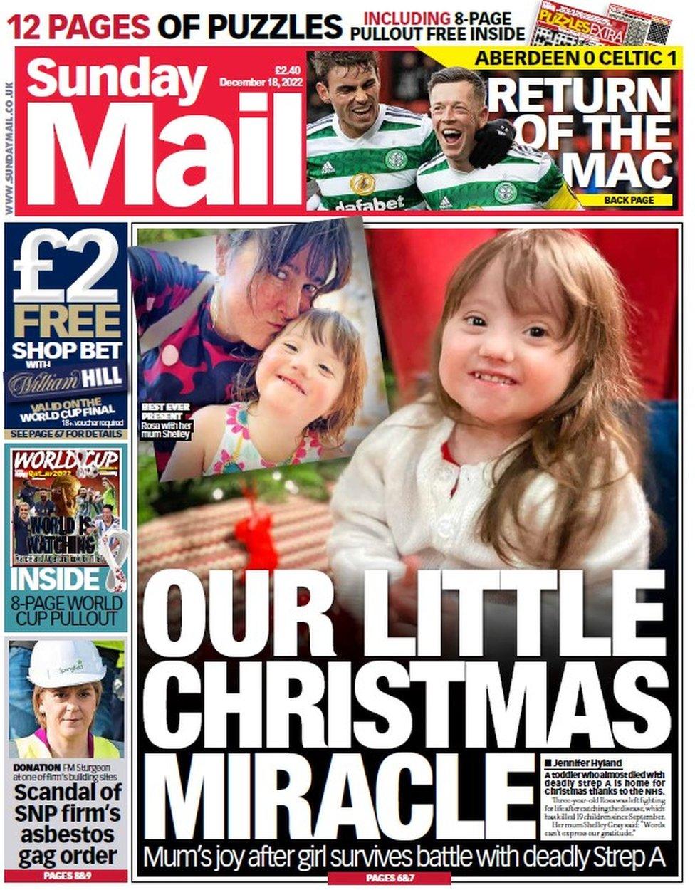 Scotland's papers: SNP conference and spring strikes warning - BBC News