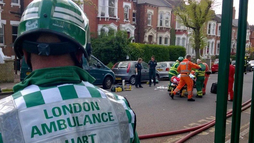Man critically injured in north London house explosion - BBC News