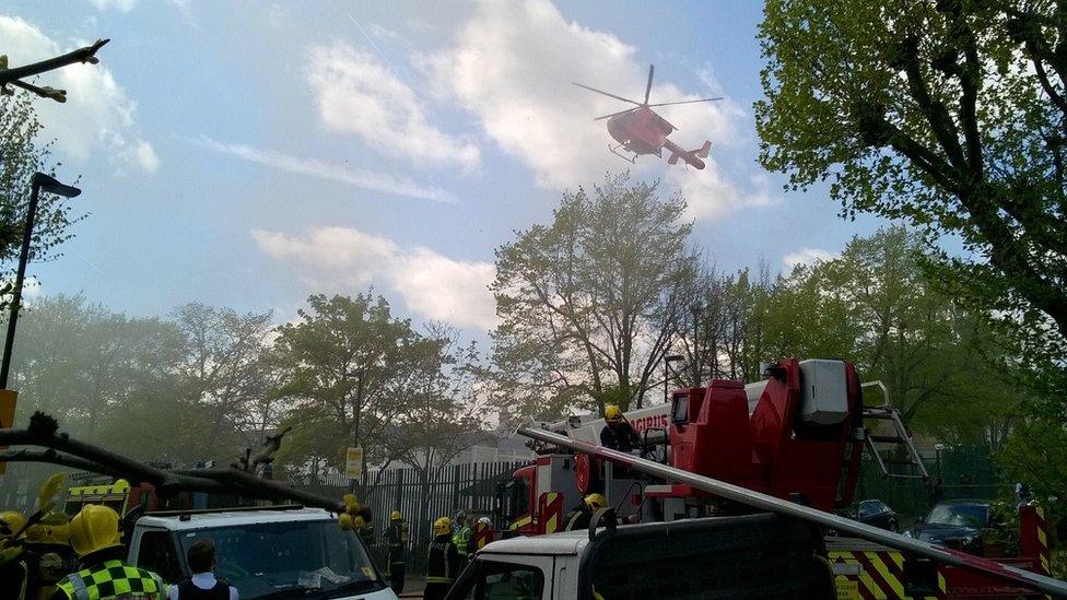 Man critically injured in north London house explosion - BBC News