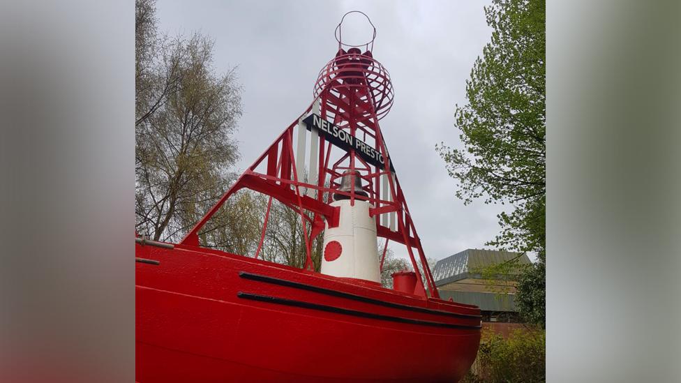 Preston bell-boat buoy brought back to life, council says - BBC News