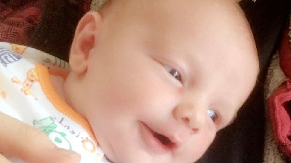 Lee Vernon jailed for baby son's shake murder - BBC News