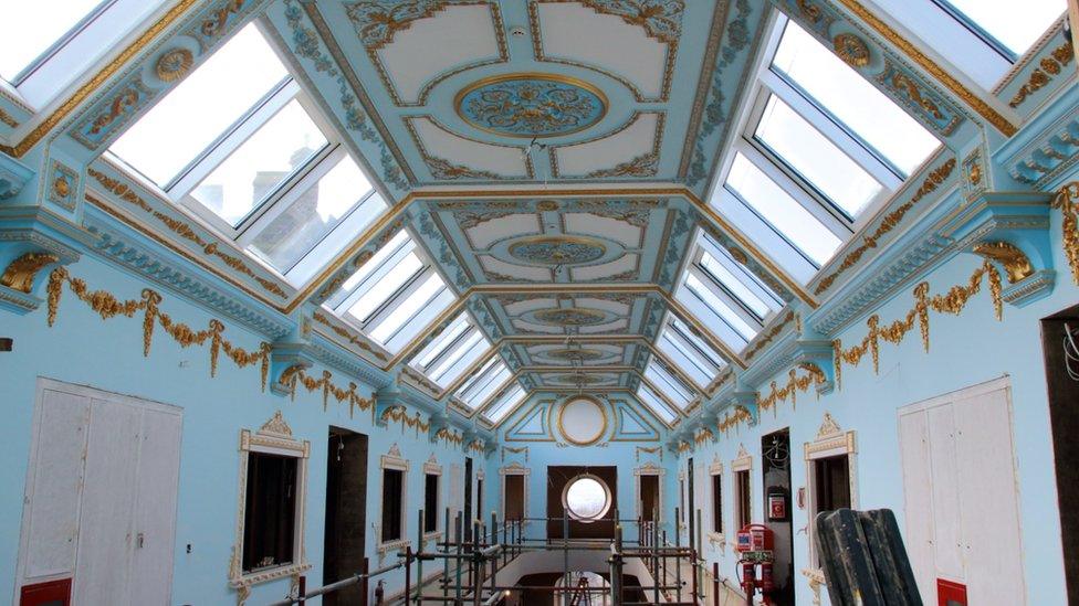 Riber Castle: Empty Gothic castle turned into flats - BBC News