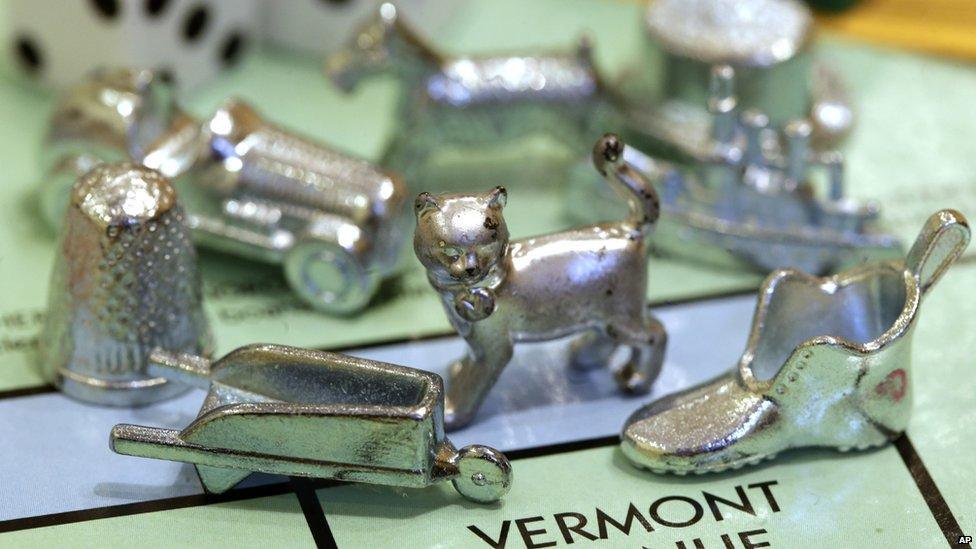 New playing pieces in the latest version of Monopoly - BBC News