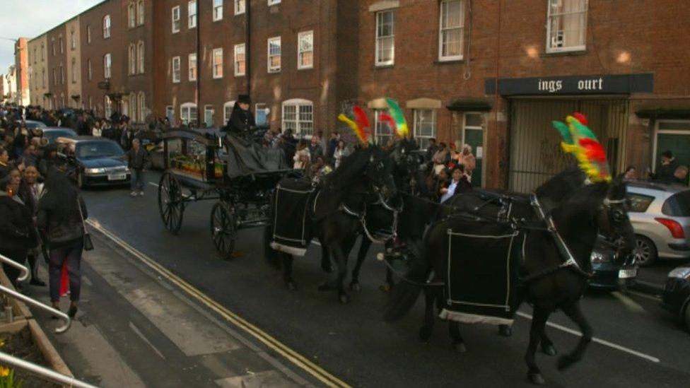 Jamal Powell died in 'swift and brutal' nightclub stabbing - BBC News