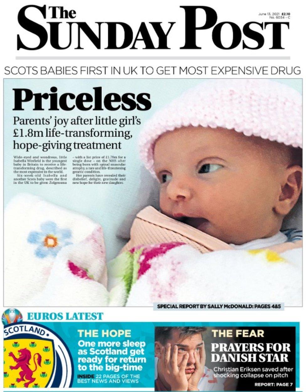 Scotland's papers: Ferry row heading to court and Euros warning - BBC News