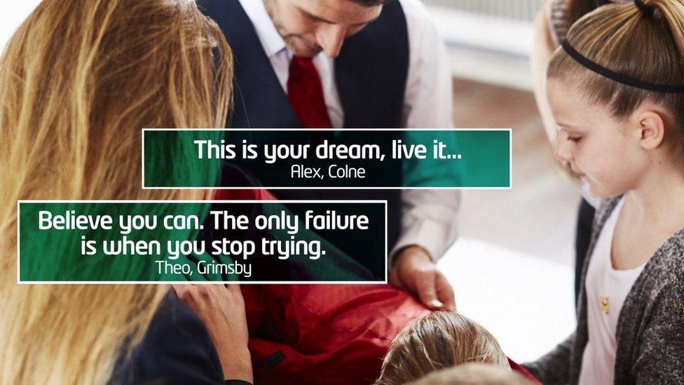 Read the Team GB Olympic suit good luck messages from kids - BBC Newsround