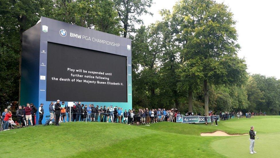 Queen Elizabeth II: Surrey cancels sports events amid tributes to Her ...