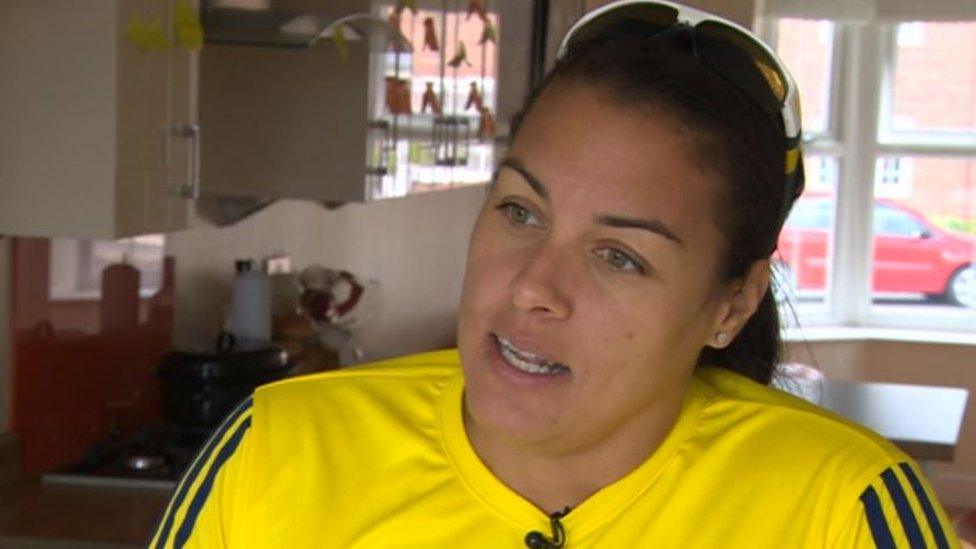 Brazilian bobsleigh team trains in Yorkshire - BBC News