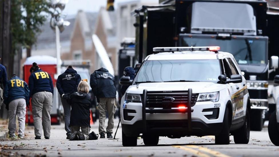 Social network Gab back online after shooting - BBC News