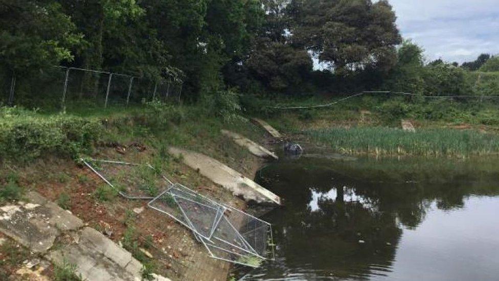 Island reservoir homes scheme finally gets green light - BBC News