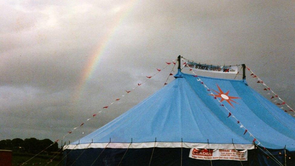 NoFit State Circus: How 'one more year' turned into 30 - BBC News