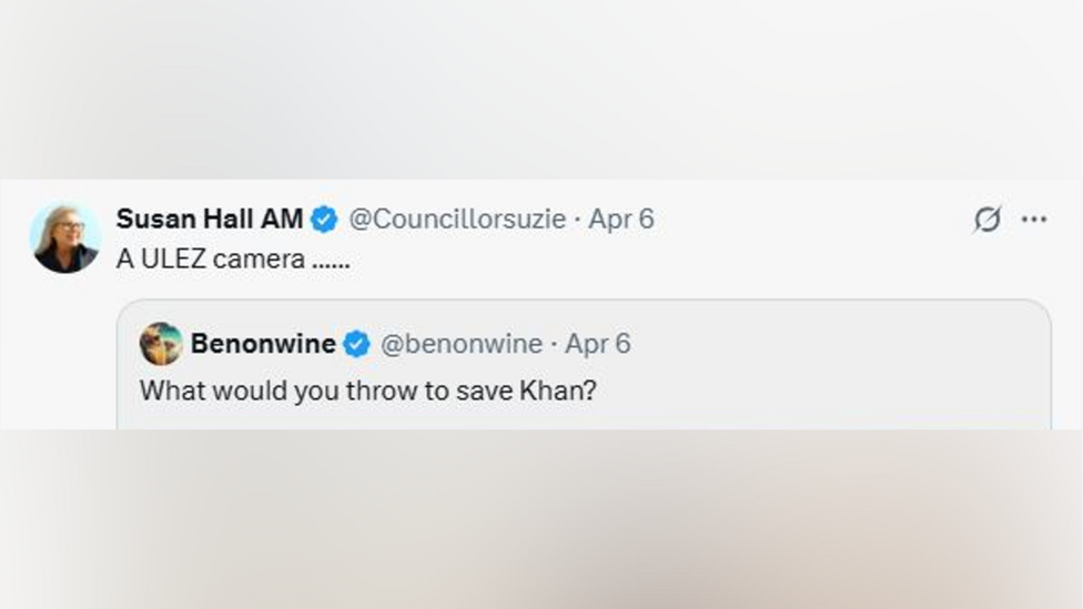 Sharing fake image of London mayor drowning was joke - Susan Hall - BBC ...