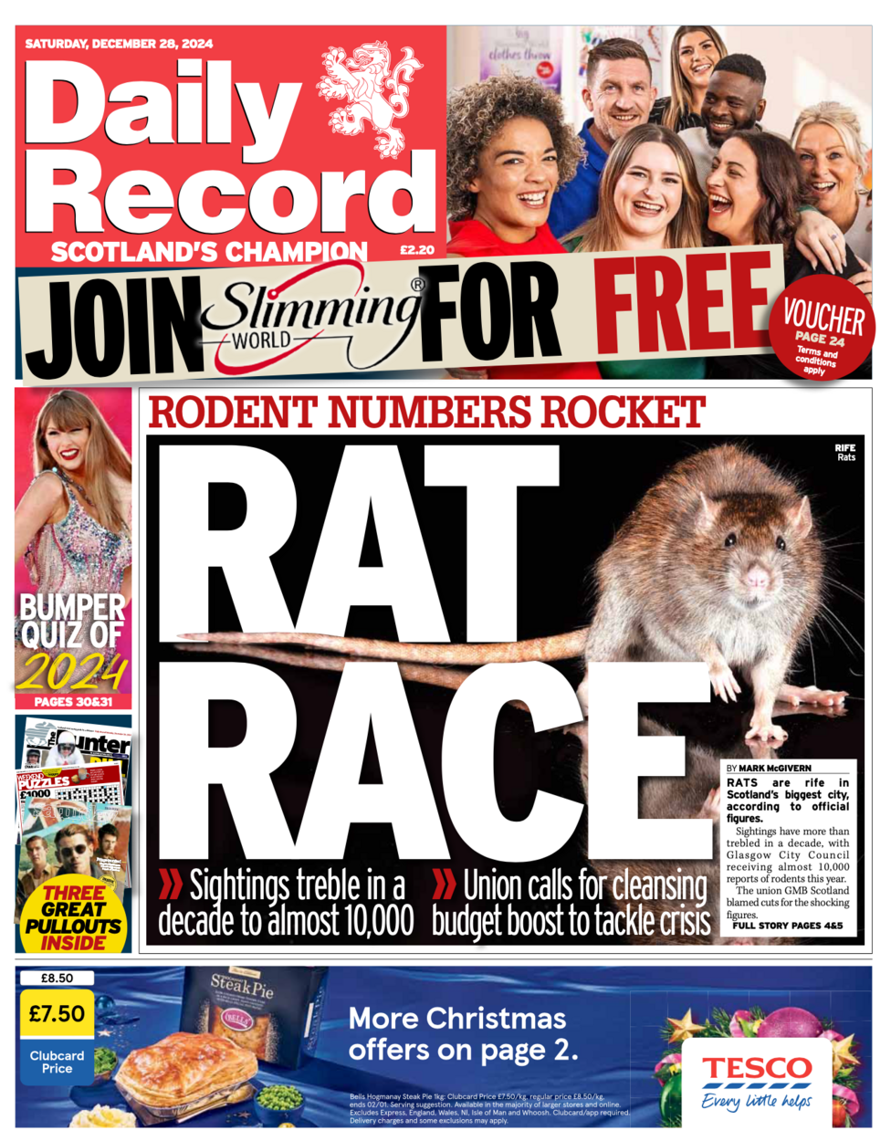 Scotland's papers: Lockerbie drama controversy and rodent warning - BBC ...