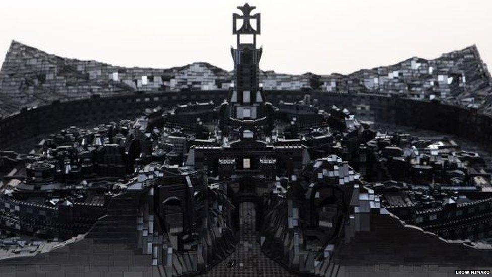 Ekow Nimako's black Lego sculptures telling stories of African history ...