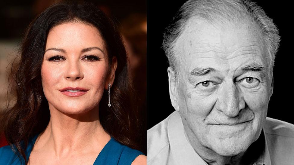 Moray Watson: Catherine Zeta-Jones leads tributes to actor - BBC News