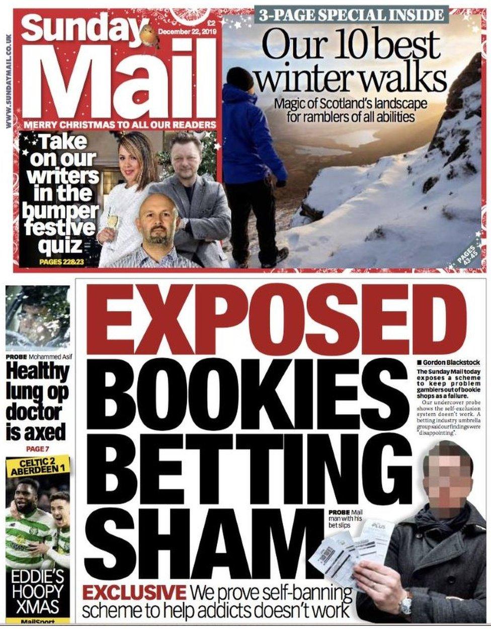 Scotland's papers: 'Betting sham' and the 'tinker experiment' - BBC News