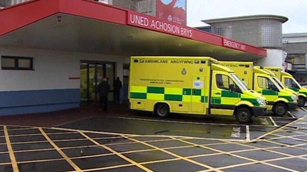 Long waits warning for patients at Cardiff hospital - BBC News