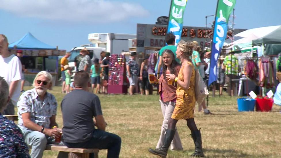 West Country festivals at crisis point due to rising costs - BBC News