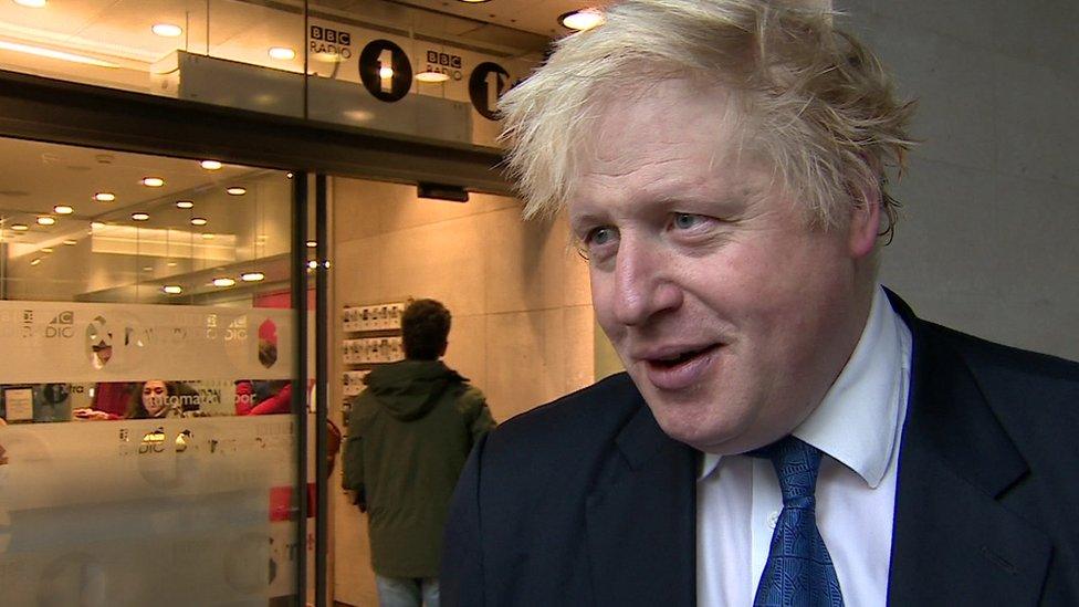 Boris Johnson: Bail laws impeding police in extremism cases - BBC News