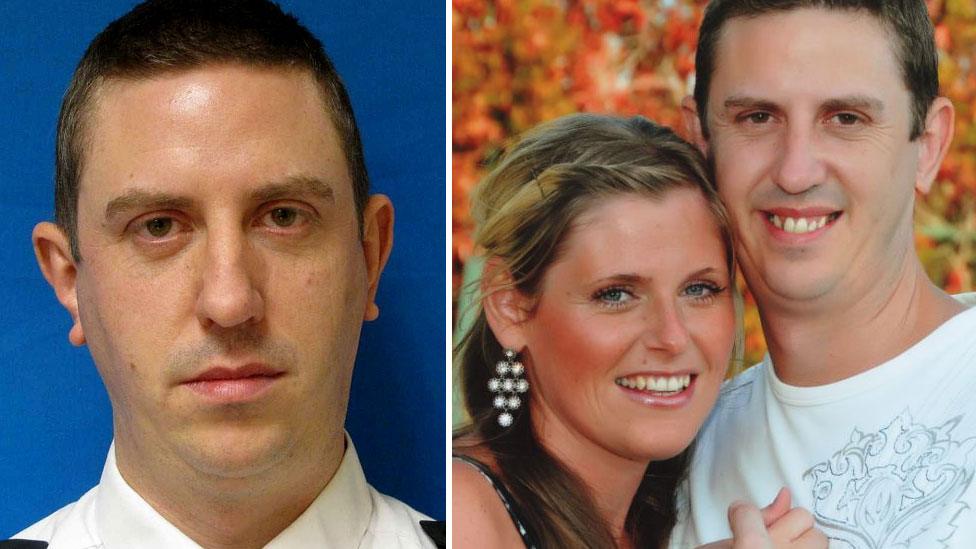 PC Dave Phillips murder: Man 'accepts' his driving caused death - BBC News