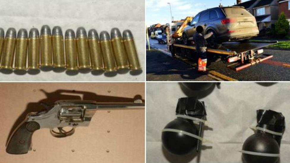 Kirkby raids: Five charged in drug and gun crime inquiry - BBC News