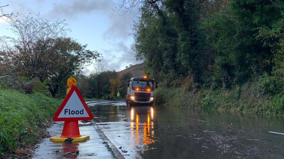 Isle of Man posts third wettest October on record - BBC News