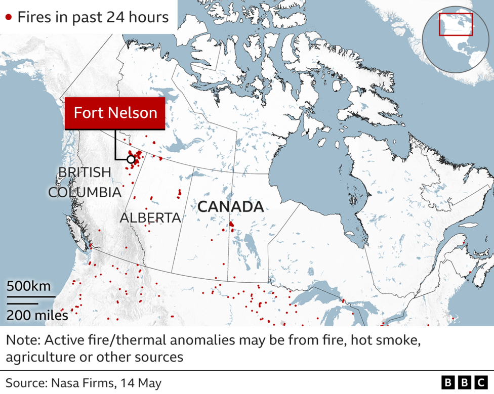Why is Canada having so many wildfires this season? - BBC News