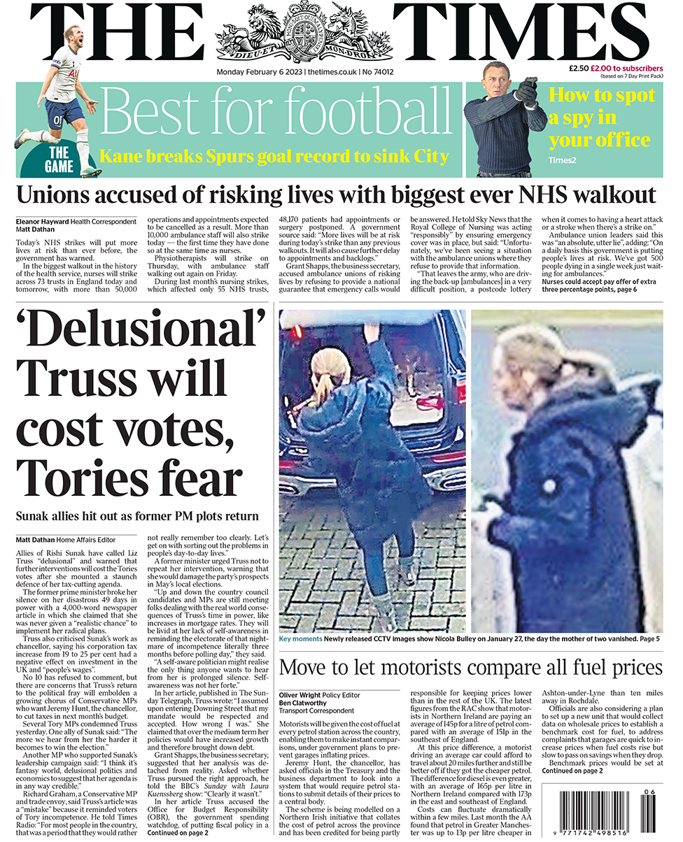 NHS strikes 'deadlock' and Liz Truss's return - BBC News