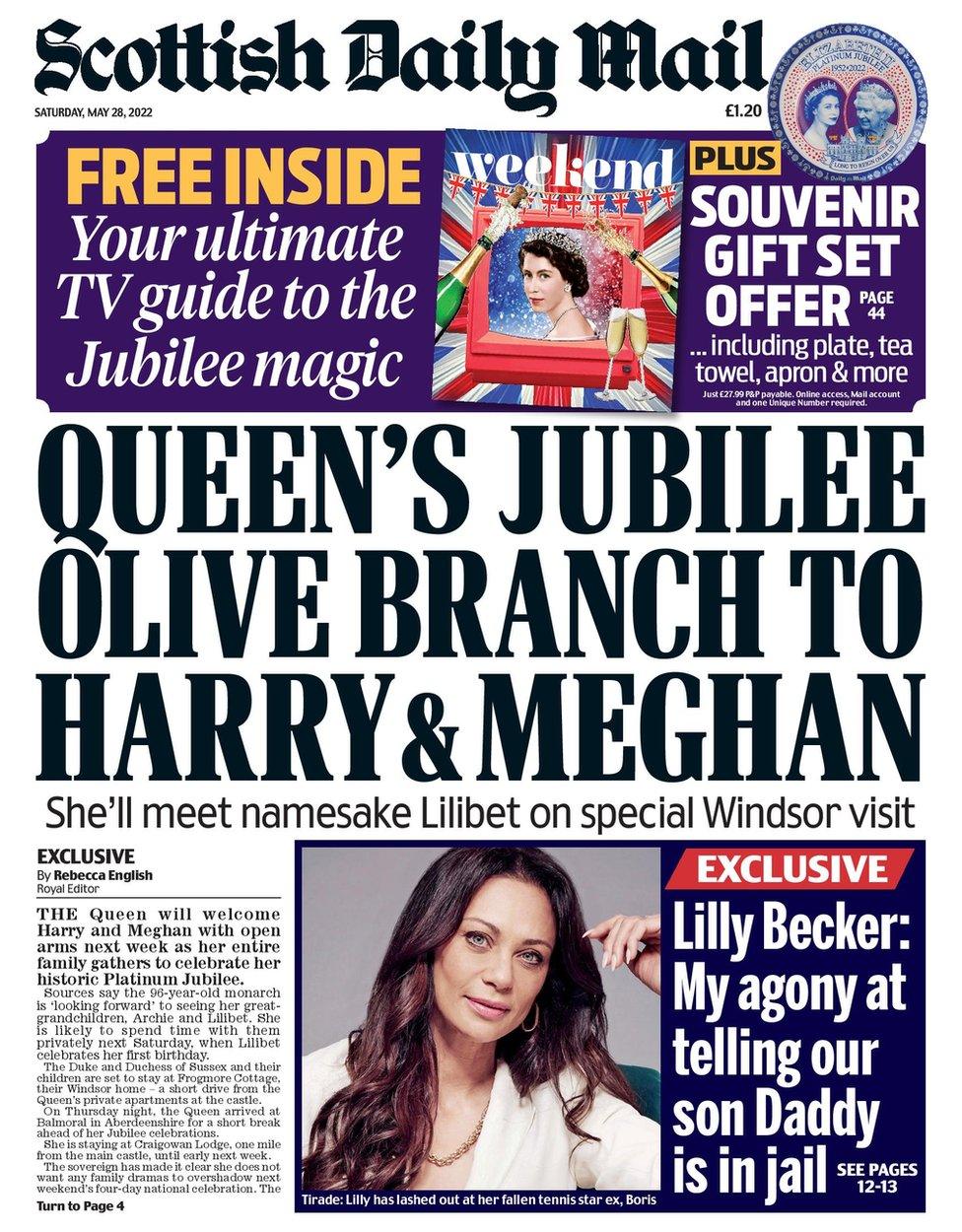 Scotland's papers: Scotland's 'funding gap' and Jubilee 'snub' - BBC News