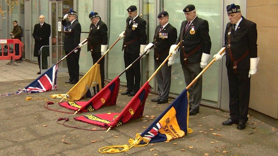 Tom Gilzean funeral: Tartan coffin for 99-year-old charity fundraiser ...