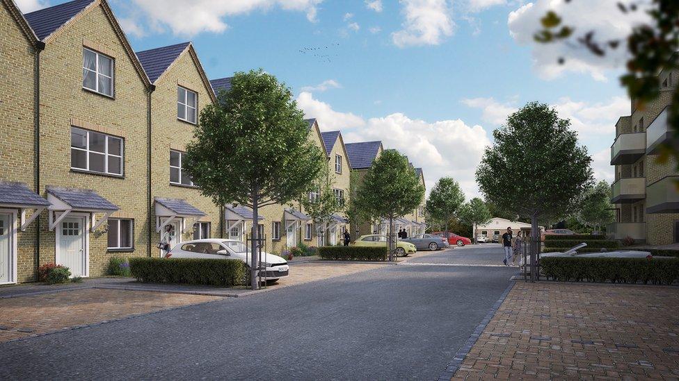Temple Cowley Pools: Plans unveiled for 48 homes on site - BBC News