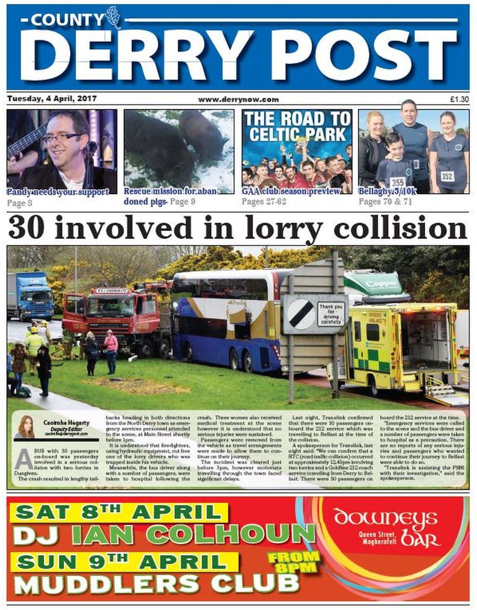Weekly newspaper review: An Armagh daredevil, a campervan and a 'booze ...