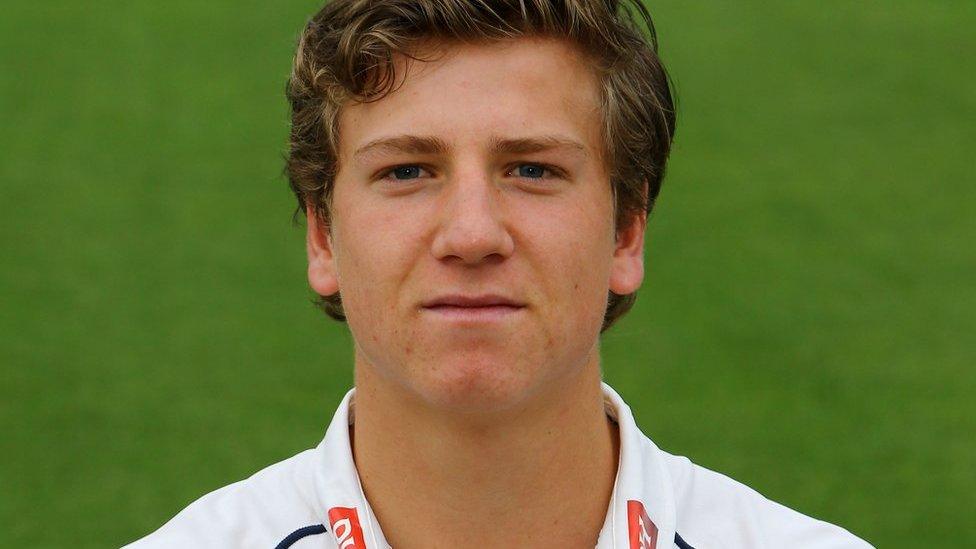 Ceremony for dead Sussex fast bowler Matthew Hobden - BBC News