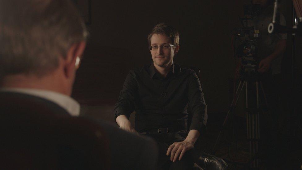Edward Snowden: Man at the eye of a storm - BBC News