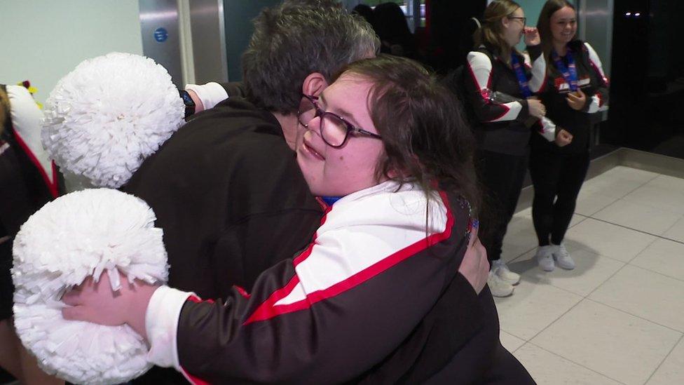 World Cheerleading Championships: England team Red Hot Superstars ...