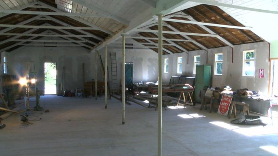 Ipswich WW1 hut restored to former glory as 'living archive' - BBC News