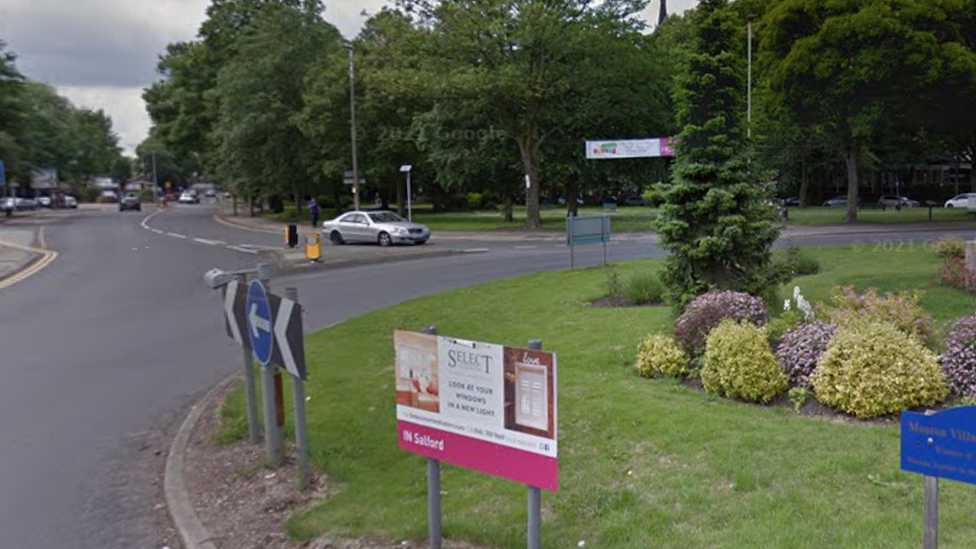 Police issue CCTV of car in Salford kidnap attempts probe - BBC News