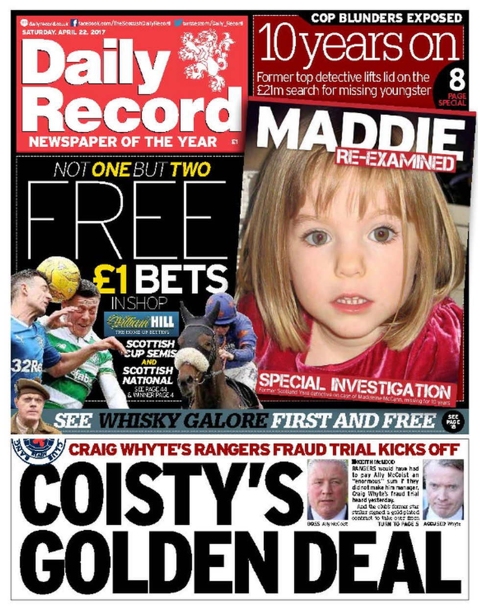 Scotland's papers: Craig Whyte trial and drug-drive testing - BBC News