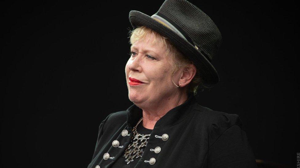 Singer Hazel O'Connor celebrated by Coventry exhibition - BBC News