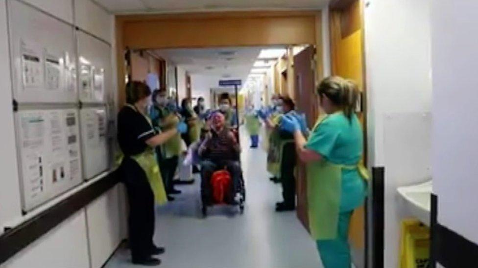 Coronavirus: Hospital staff prepare for possible second wave - BBC News